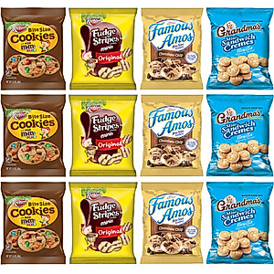 Cookies Individually Wrapped Variety Pack - Cookies Bulk Assortment Care Package Sampler (45 Count)