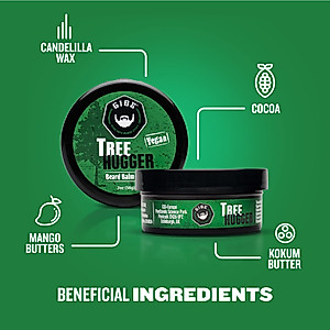 GIBS Grooming Tree Hugger Beard Balm Aid, 2 oz