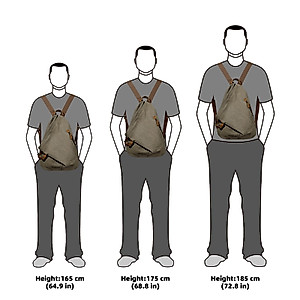 Canvas Vintage Backpack – Large Casual Daypack Outdoor Travel Rucksack Hiking Backpacks for Men Women