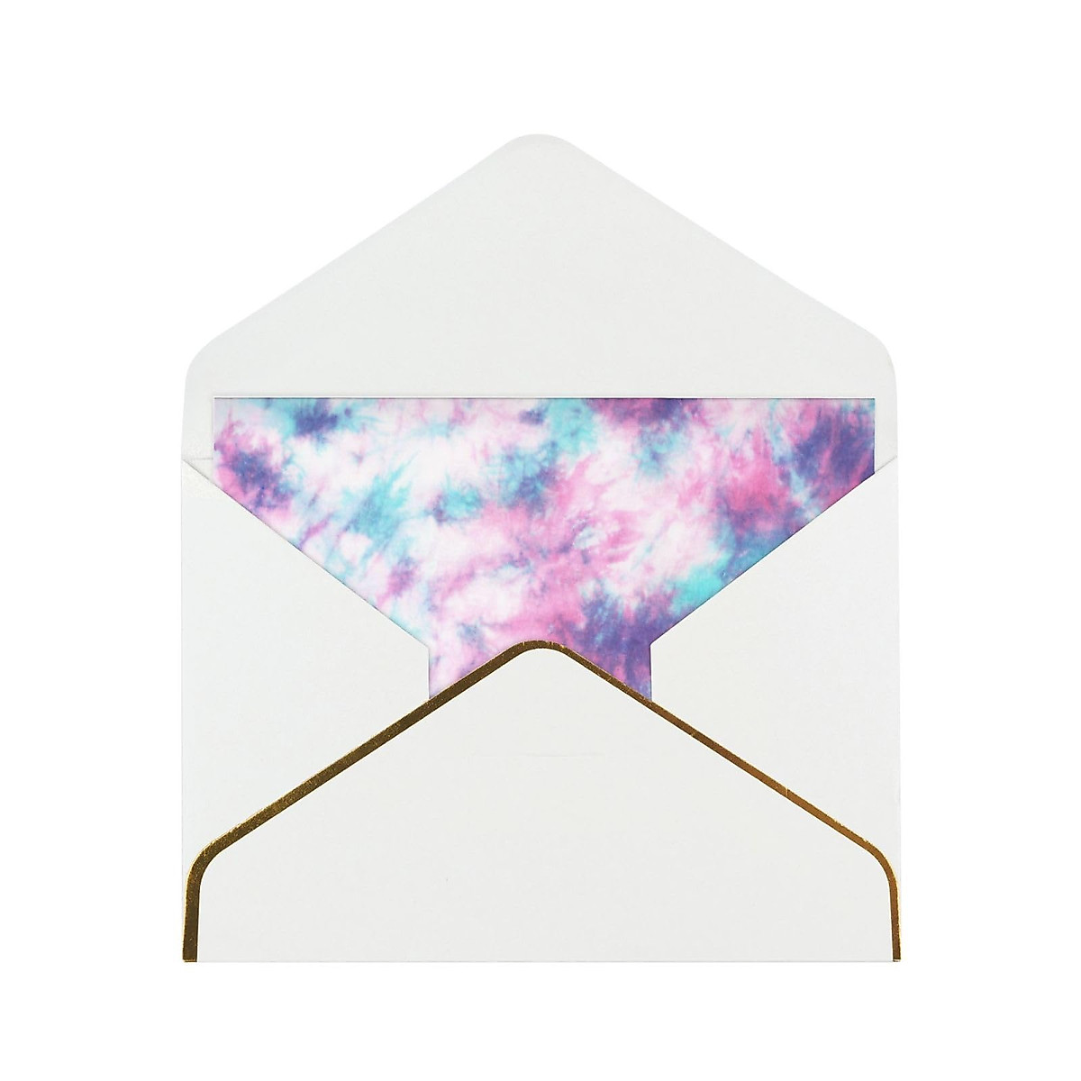 PAILON Tie dye Thank You Cards With Envelopes, Blank Greeting Note Cards With Envelopes Blank Inside, Funny Birthday Cards For Women Men, Thank You Card For Wedding Business,Graduation