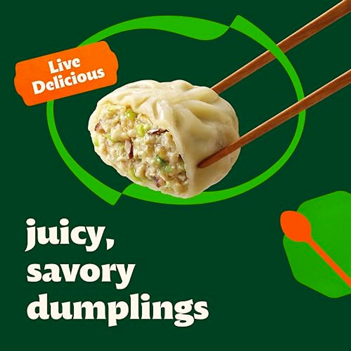 Bibigo Chicken and Vegetable Steamed Dumplings, 6 Oz