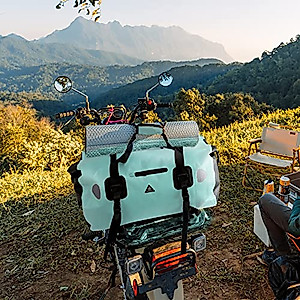 Haimont Waterproof Duffel Bag Roll-top Dry Duffel Bag with Quick-fixed Straps for Motorcycling, Rafting, Boating, SUP, Kayaking, Travel,50L