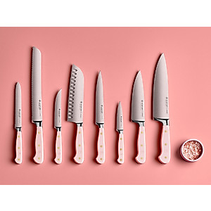 WÜSTHOF Classic Pink Himalayan Salt 7" Santoku Knife