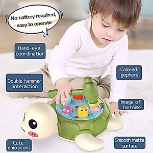 Grechi Hammering and Pounding Toy,Toys for 3 4 5 6 Year Old Boys,Baby Interactive Toys Toddler Activities Games with 2 Hammer,Learning,Active,Early Educational Toy,Gift for Boys Girls Toddlers