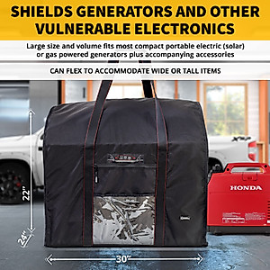Mission Darkness EMP Protection Faraday Bag Collection Includes Military-Grade XL Faraday Bags for Generators and Solar Panels // RF Shielding, EMP/CME Protection, Preparedness, Security