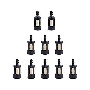 Podoy Fuel Filter for Compatible with Stihl Poulan Husqvarna Zama ZF-1 ZF1 Chainsaw Trimmer Fits 1/8" ID Fuel Line（Pack of 10）