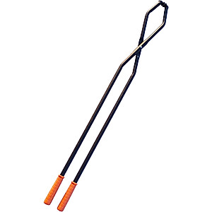 TAFIEDA Fireplace Tongs Log Grabber. 40 Inches Heavy Duty Fire Pit Tongs Log Grabber. Upgraded Fire Tongs For Indoor & Outdoor Fireplace Fire Pit Camping Fire Wood Stove.