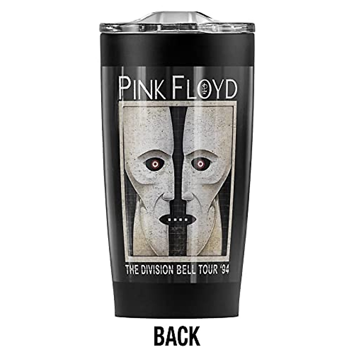 Pink Floyd The Division Bell Stainless Steel Tumbler 20 oz Coffee Travel Mug/Cup, Vacuum Insulated & Double Wall with Leakproof Sliding Lid | Great for Hot Drinks and Cold Beverages