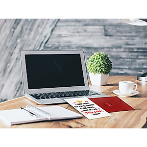 PETCEE Funny Boss Day Card for Women Men Boss Day Gifts Card for Boss from Employee Bosses Day Greeting Card for Lady Boss Her Him, National Boss's Day Gift Ideas Christmas Birthday Gifts for Male Female Boss Manager