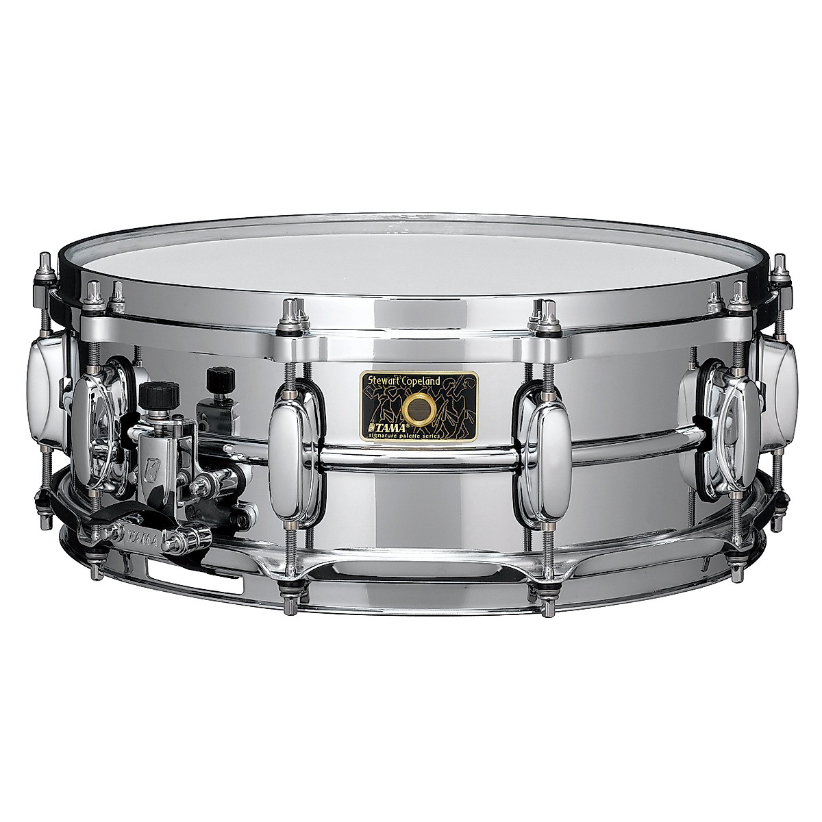 Tama Stewart Copeland Signature Brass 5 x 14 inch Snare - Chrome