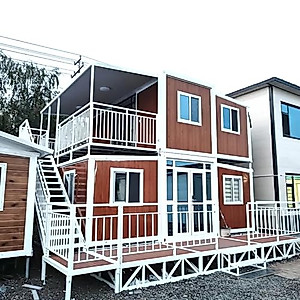 Prefabricated Modular Foldable Living Room House Folding Container Home Portable Container Home for Home, Office, or Workshop