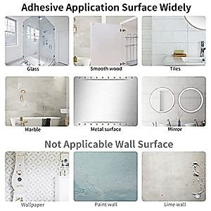 Jashlife Hair Dryer Holder Wall Mounted, Pasteable Installation, Blow Dryer Holder Wall Mount, Be Used Separately, Hair Tool Organizer Wall Mount, Hot Styling Bathroom Storage Basket for Curling Wand