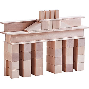 HABA Clever Up! Building Wooden Block System 4.0 for Ages 12 Months to 8 Years
