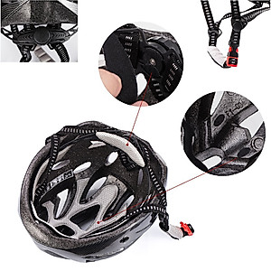 Adult Bike Helmet, Lightweight Cycling Helmet, Bicycle Helmet Adjustable Size Ultralight Specialized for Mens Womens Safety Protection ES-022