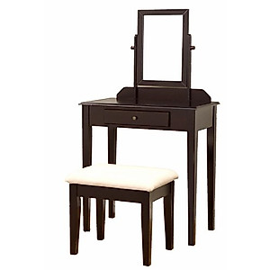 Frenchi Furniture Wood 3 Pc Vanity Set