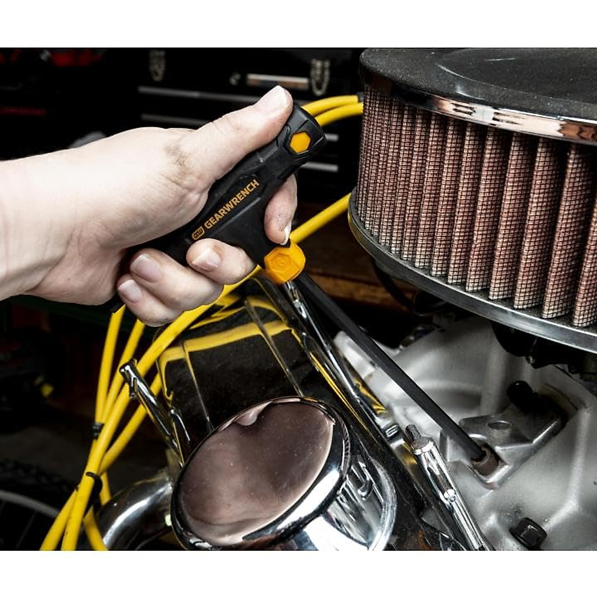 GEARWRENCH 14 Piece SAE/Metric T-Handle Hex Key Set - 83514