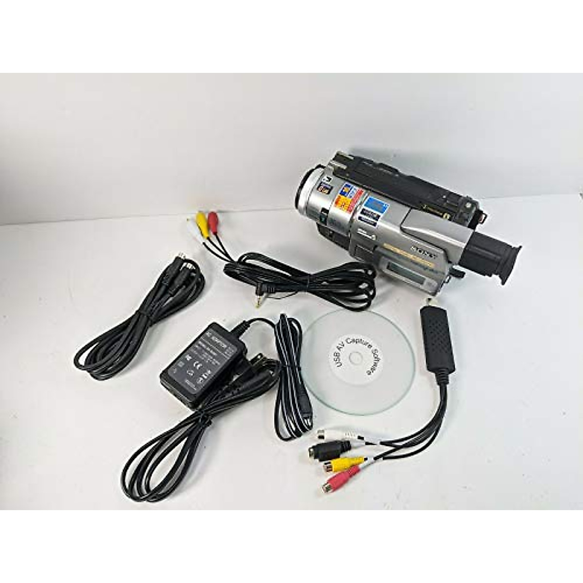 Sony Camcorder for 8mm Digital8 Hi8 Tape Transfer to Computer USB and DVD