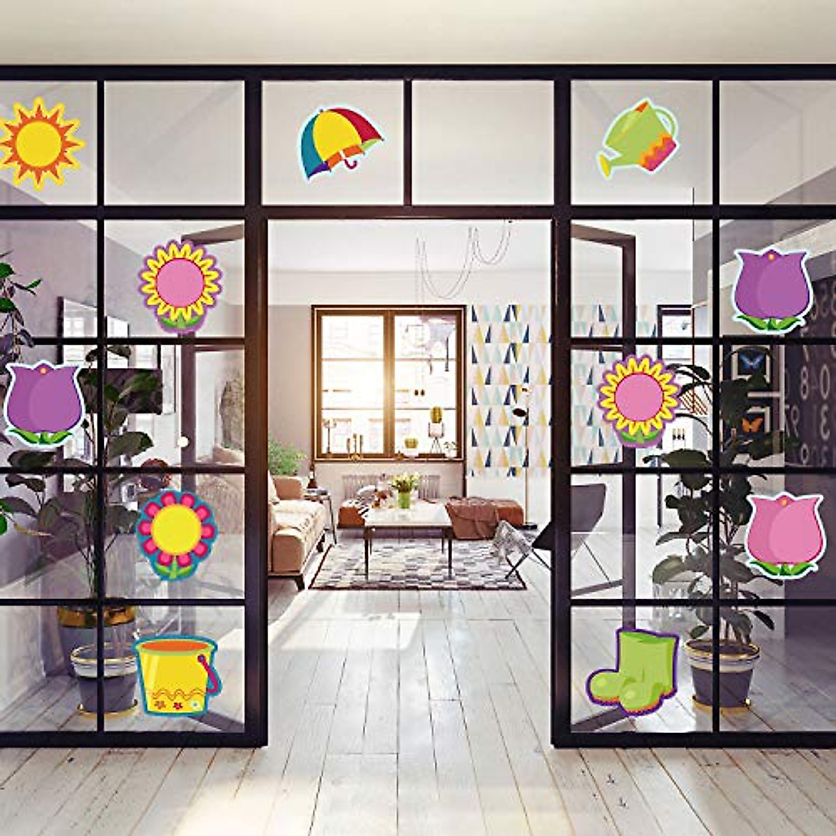 Colorful Spring Summer Cutouts for Classroom Decoration