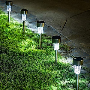 Solar Garden Light 10 Pack,D1 Outdoor LED Solar Powered Garden Lights for Lawn, Patio, Yard, Walkway, Driveway