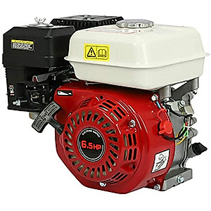 6.5HP Gas Powered Engine 160cc 4 Stroke OHV Gas Motor Pull Starter 3600RPM, Shaft 3/4" (20mm), 10.8N-m Torque for HONDA GX160 Air Cooled Single Cylinder Replacement for Compressor, Lawnmower