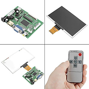 Hilitand 7" TFT LCD Display VGA Monitor Screen Kit 1024x600 Compatible with 3/2