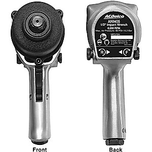ACDelco ANI405A-NK1 Pneumatic Heavy Duty Twin Hammer ½” 5-Speed Impact Wrench & 3/8” Ratchet Wrench Combo Tool Kit