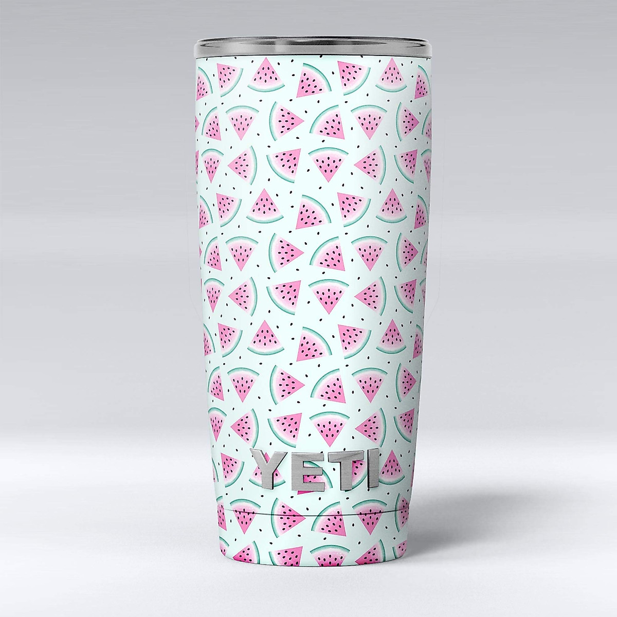 Design Skinz Digital Paper - Watermelon Cocktail-09 - Skin Decal Vinyl Wrap Kit Compatible with The Yeti Rambler Cooler Tumbler Cups