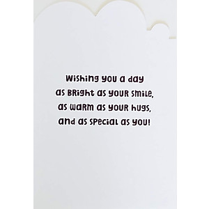 Greeting Card Wishing You A Day As Bright As Your Smile, As Warm As Your Hugs - Great-Grandson Happy Birthday