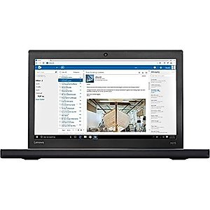 2018 Lenovo ThinkPad X270 12.5 Inch FHD IPS 1080P Laptop Computer (Intel Core i7-7500U 2.7GHz up to 3.5GHz, 16GB RAM, 256GB SSD, Intel HD Graphics 620, WiFi, Windows 10) Black (Renewed)