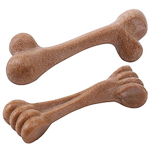 PRETYZOOM 3pcs Puppy Teething Toys Wooden Toys Dogman Toys Pet Toys Dog Teeth Toy Dental Dog Wooden Dog Chew Toy Pet Bite Toy Dog Teeth Cleaning Toy Pet Playing Toy Teething Stick Pet Dog