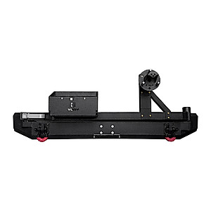 LUYWTE For 2015-2020 Toyota 4Runner Steel Rear Bumper W/Tire Carrier&Oil Drum Holder（Black Texture）