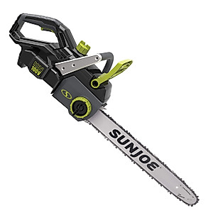 Sun Joe iON100V-18CS-CT 18-Inch 100-Volt Brushless Lithium-iON Cordless Handheld Chain Saw, Tool Only