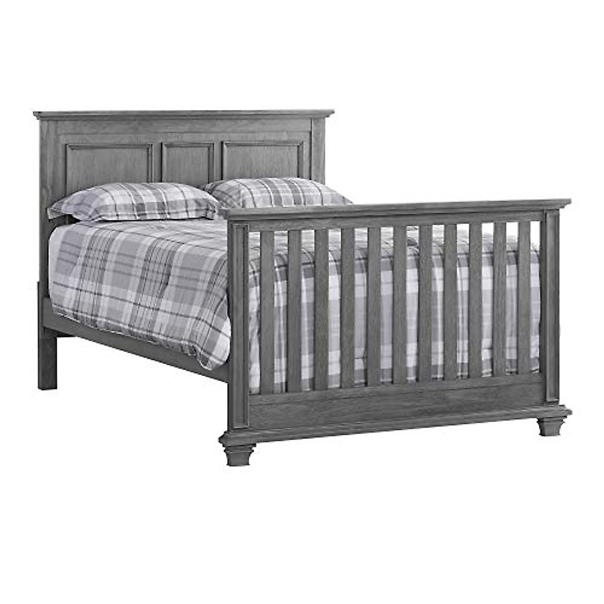 Oxford Baby Kenilworth 4-in-1 Convertible Crib, Graphite Gray, GreenGuard Gold Certified