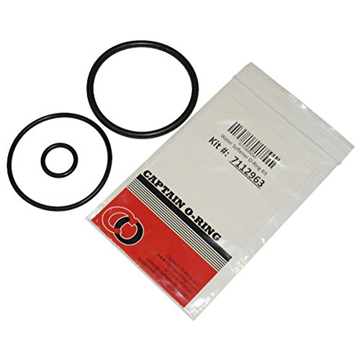 Water Softener O-Ring Seal Kit 7112963 / WS35X10001 for Kenmore, GE, and more Water Systems (Includes P/N: 7170296, 7170254, 7170270)