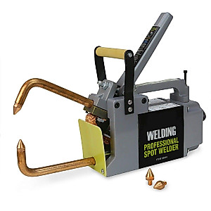 240 Volt 16Amp Quick, Strong Air-Cooled Handheld Spot Welder 1/8" Single Phase Portable Welding Tip Gun