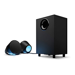 Logitech G560 LIGHTSYNC PC Gaming Speakers with Game Driven RGB Lighting Bundle with Logitech G502 Hero High Performance Gaming Mouse