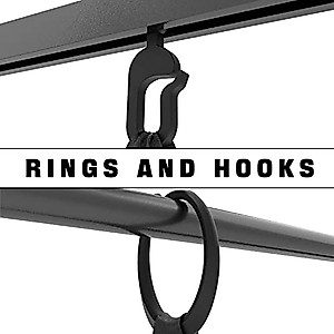 Aoodor Universal 10' x 12' Gazebo Netting Screen Replacement 4-Panel Sidewalls for Patio (Only Netting)