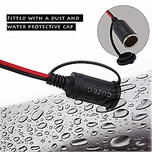 CUZEC 2-Way Splitter, SAE Connector,1 to 2 SAE Connector Power Charger Adapter