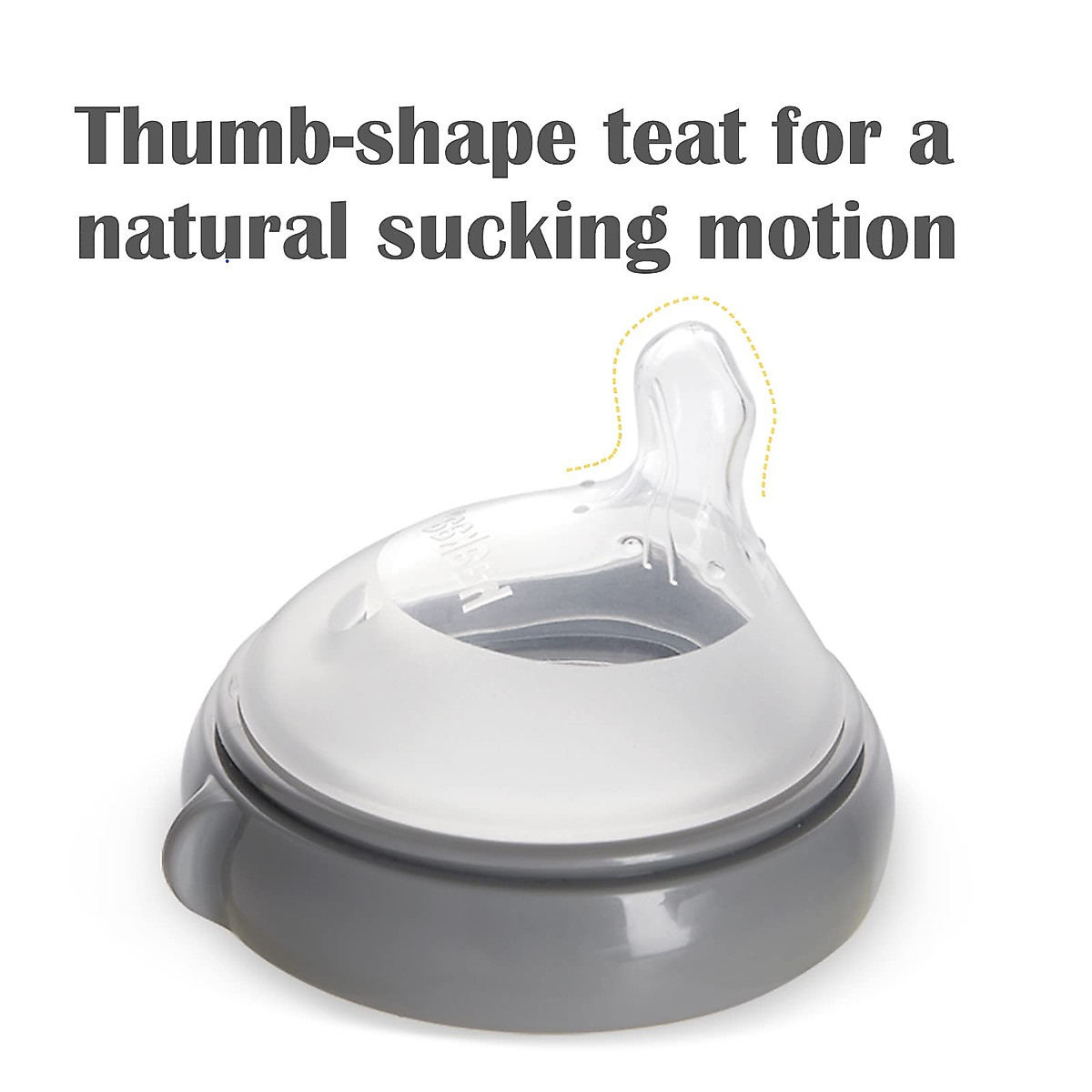 haakaa Gen.3 Natural Glass Baby Bottle Set 4oz & 6oz - Wide Neck Anti-Colic Slow Varibale Flow Nipple, 0M+ 3M+ 6M+ Breastfed Babies