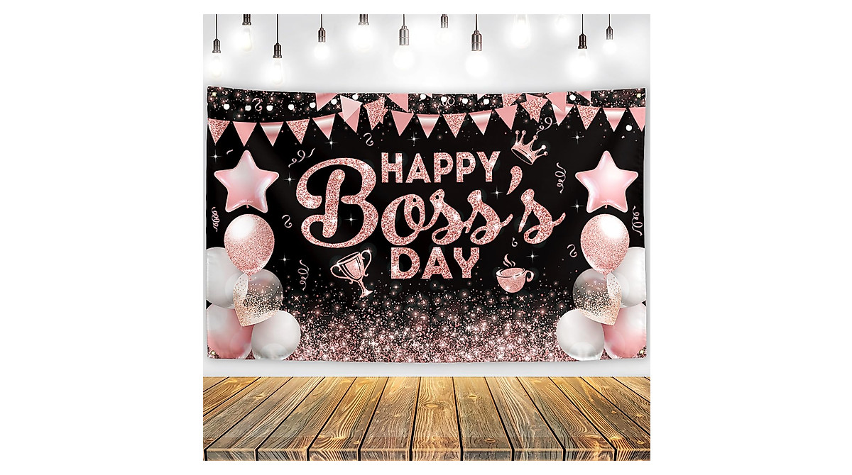 Boss Day Decorations Banner for Office & Celebrations