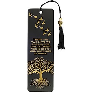 Roots & Wings Beaded Bookmark