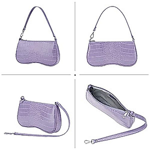 JW PEI Women's Eva Shoulder Handbag (Light Purple)