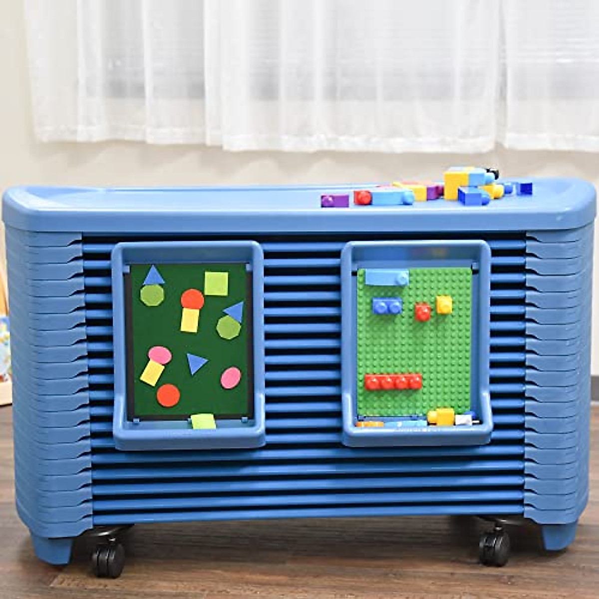 Angeles, AFB5727, Universal Cot Carrier, Fits All SpaceLine or Value Line Cots, Holds 24 Cots, Kids and Toddler Preschool or Classroom Storage Trolley