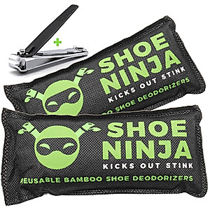 Refrigerator Deodorizer and Odor Eliminator (2 Pack) & Shoe Deodorizer and Odor Eliminator (2 Pack)