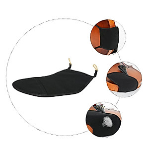 Totority Violin Pad 3 Pcs Violin Chin Rest Violin Shoulder Rest Violin Stand Soft Safety Violin Tuner Shoulder Rest for Violin 4/4 Violin Chin Cushion Violin Chin Protector Pad Cotton Foldable