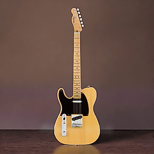 Squier Classic Vibe 50s Telecaster Electric Guitar, with 2-Year Warranty, Butterscotch Blonde, Maple Fingerboard, Left-Handed