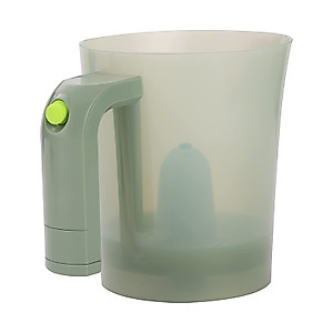 HESEXID Flour sifter,Battery Operated Electric flour sifter,Baking sifter with food grade stainless steel sifter. (black)