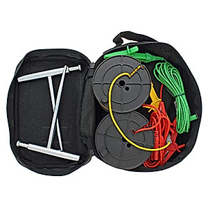 IDEAL INDUSTRIES INC. 61-796 Earth Ground Resistance Tester, 3-Pole, Carrying Case Included,Yellow,Green,Red