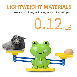 FEETCITY Infant Baby Boys Girls Slippers Cozy Fleece Ankle Booties Soft Bottom Warm Cartoon Socks Newborn Crib Shoes 12-18Months