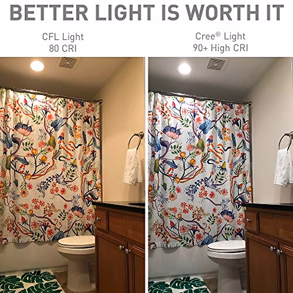 Cree LED 6 inch Retrofit Recessed Downlight - 1100 lumens - 100W Replacement - Soft White 2700K - Dimmable - 90+ High CRI